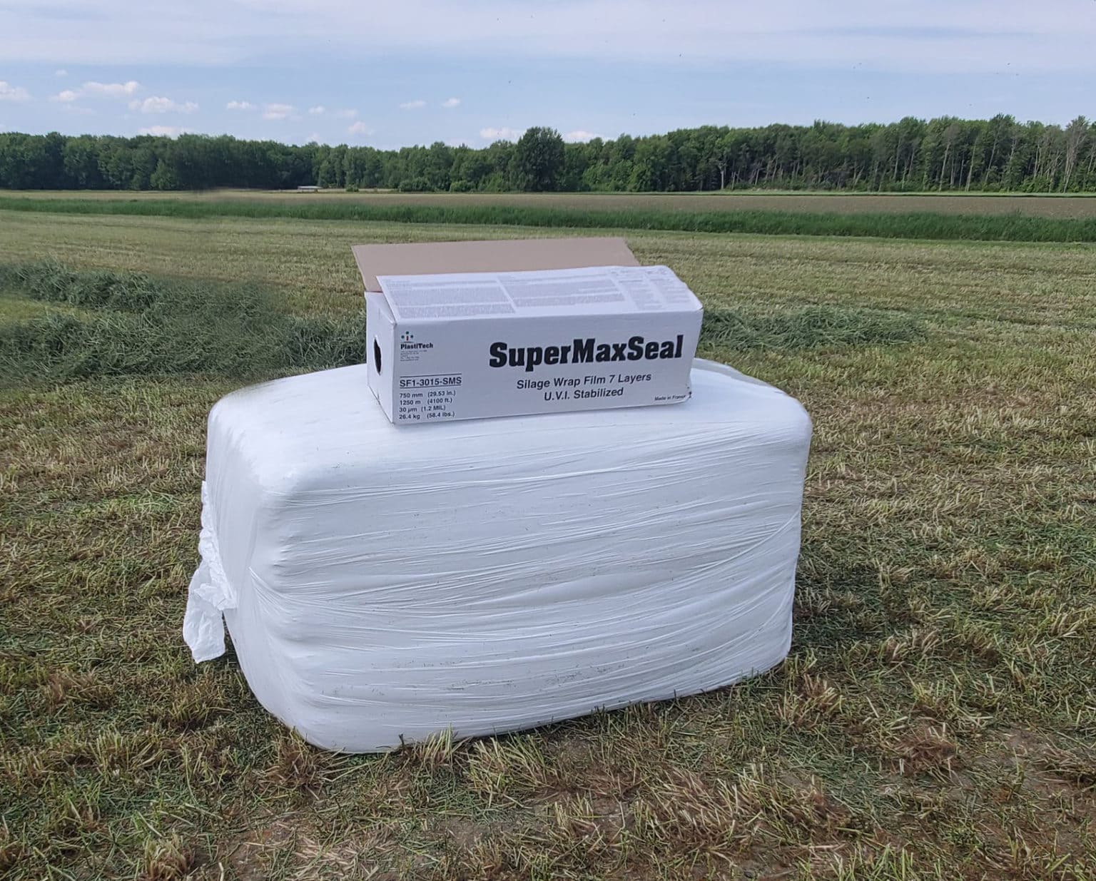 Silage Wrap SuperMaxSeal 7 1.2mil - Plastitech