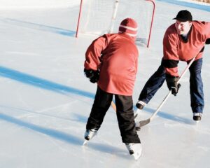 Ice rink tarp - Plastitech